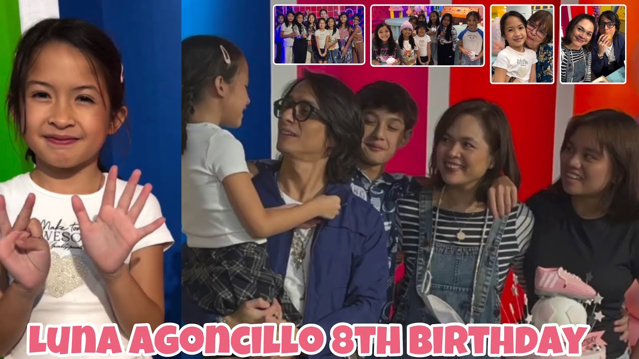 LUNA AGONCILLO 8TH BIRTHDAY ANG SAYA KASAMA MGA KAIBIGAN BUNSONG ANAK ...