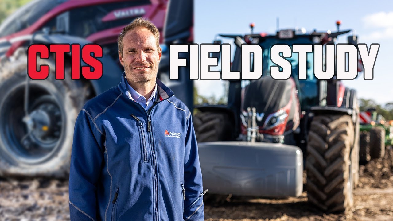 Valtra Unlimited (CTIS) central tyre inflation system | Field study ...