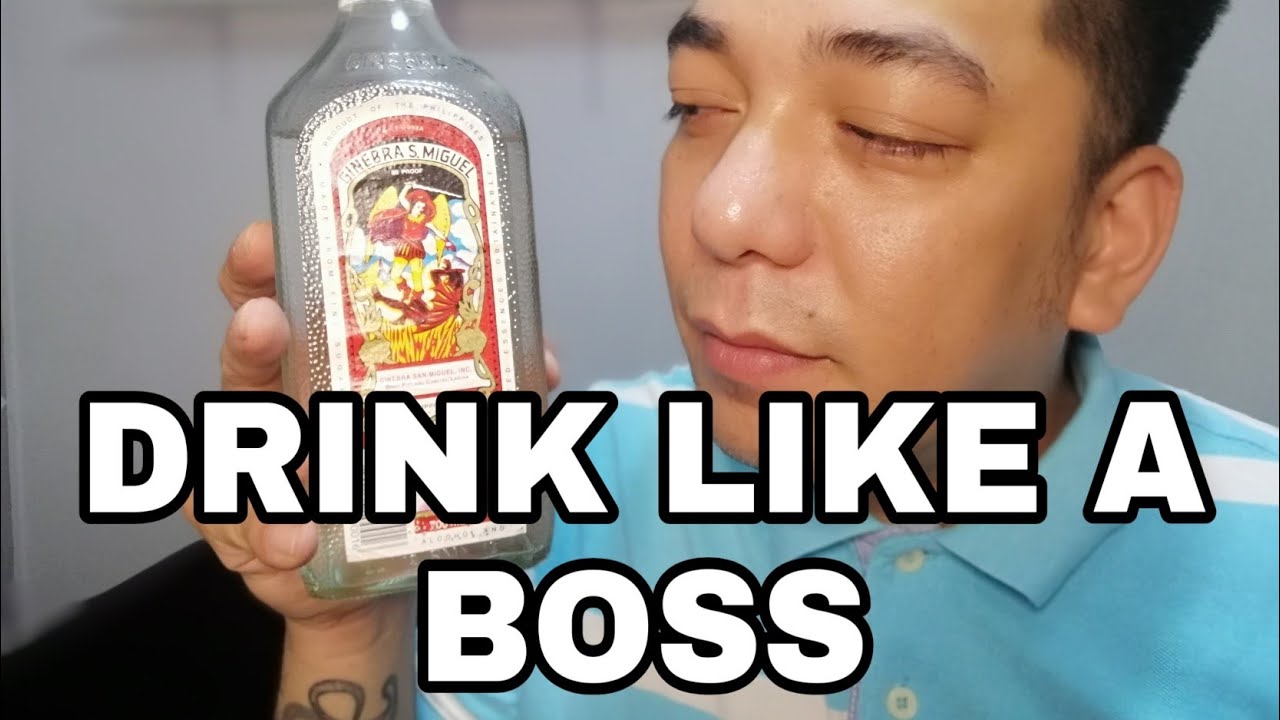 DRINKING GINEBRA SAN MIGUEL LIKE A BOSS - YouTube