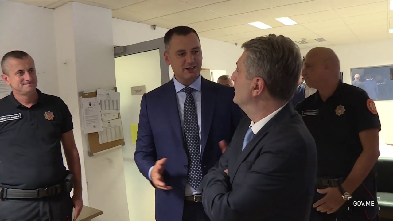 2019 09 23 Mevludin Nuhodžić - Milovan Pavićević, načelnik CB Podgorica ...