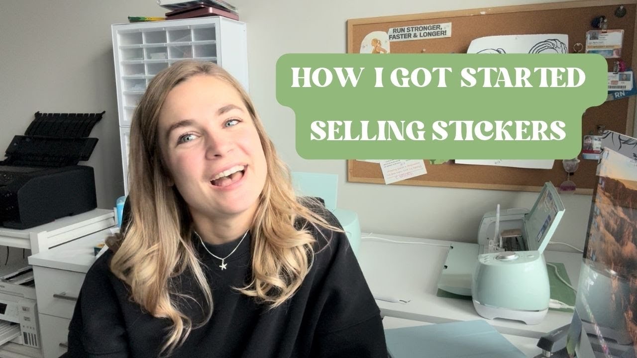 How I Got Started Selling Stickers - YouTube