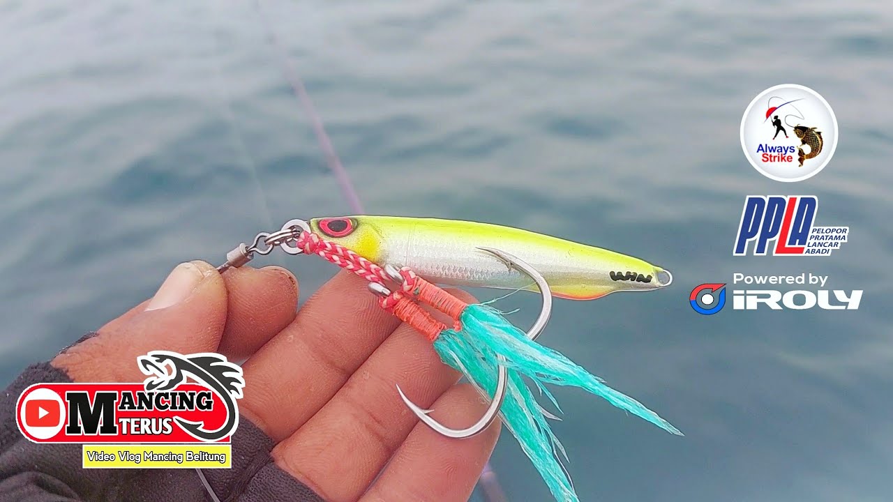 MICRO JIG 30 GRAM LANGSUNG DISAMBAR!!! JORAN BARU IROLY PERSEUS ...