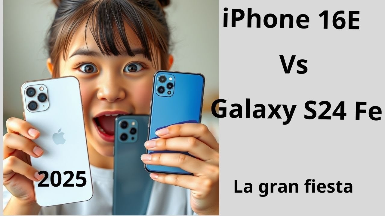 iPhone 16e vs Galaxy S24 FE – ¡No compres hasta que veas esto! - YouTube