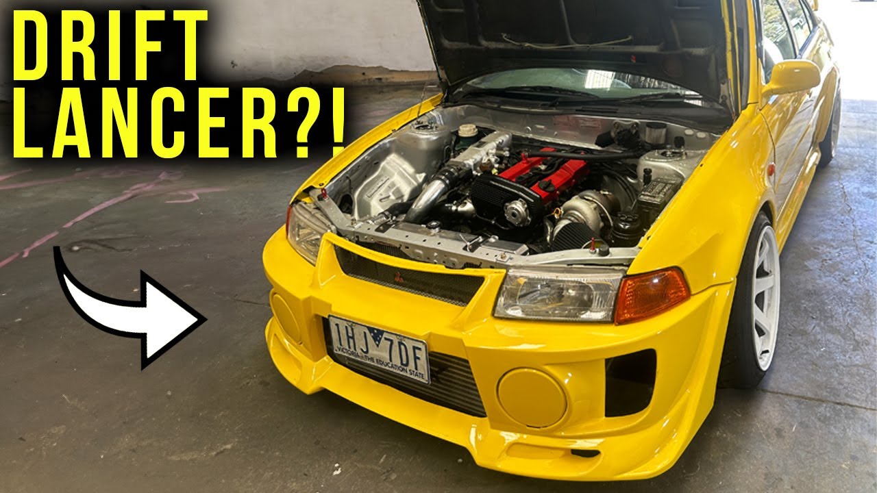 Building A RWD Mitsubishi Lancer (START TO FINISH) - YouTube