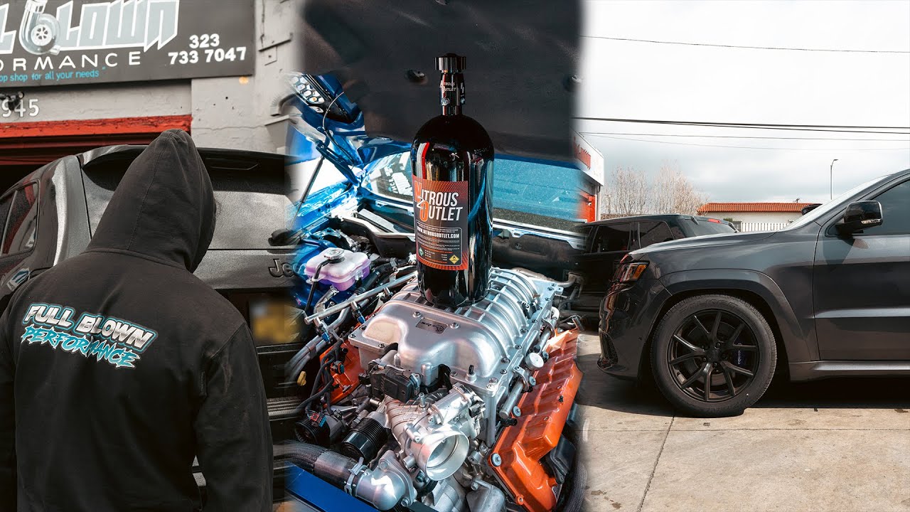 Hellcat Is Getting nitrous Set up! - YouTube
