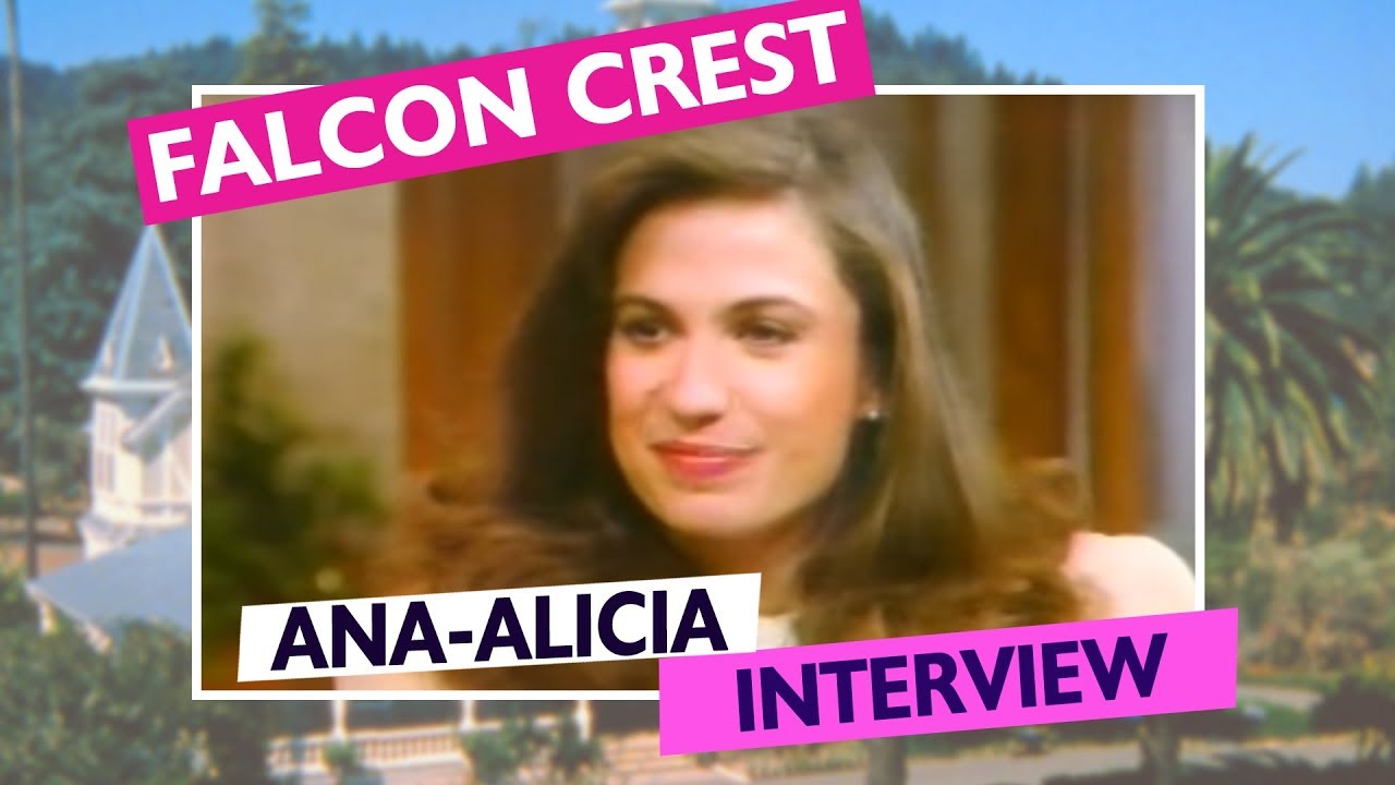 Falcon Crest: Ana-Alicia 1990 Interview CBS News Kathleen Sullivan ...