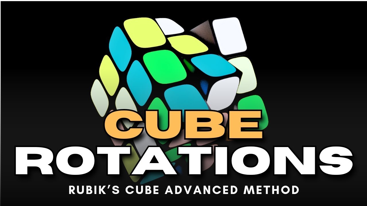 Rubik's Cube : Cube Rotations A Step by Step Tutorial in hindi #rubikscube #cfop #f2l - YouTube
