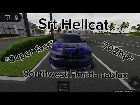 I bought my first hellcat in Southwest Florida Roblox (702hp+) - YouTube