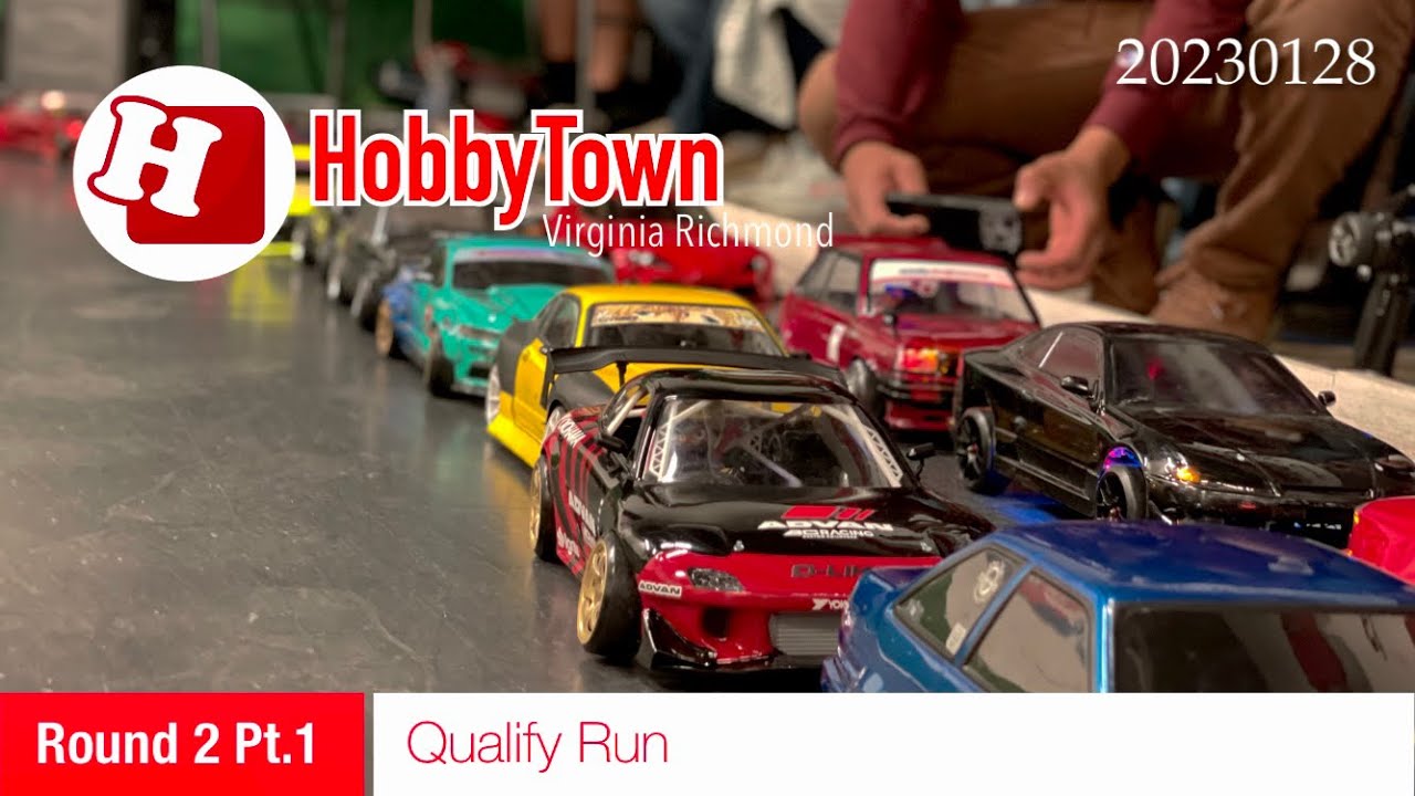 HobbyTown 2023 Winter Series Round2 pt.1 - Qualify Run RC Drift ...