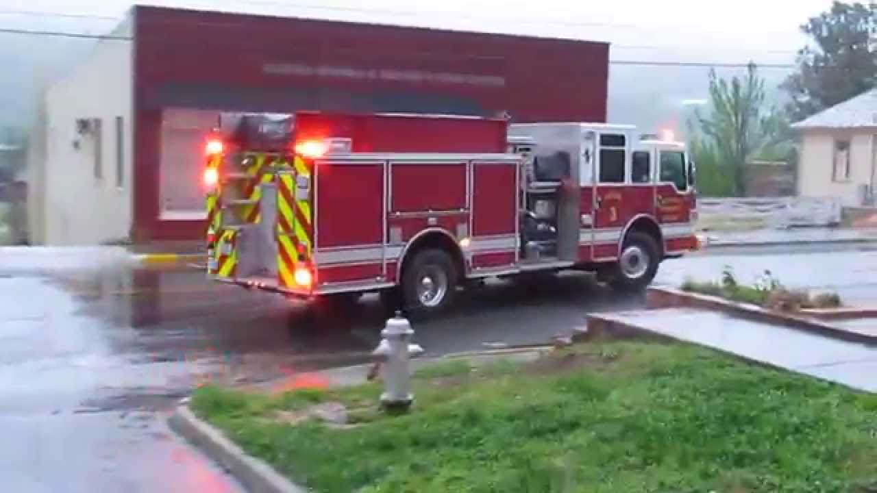 BVFD Engine 3 Responding 4/19/15 - YouTube
