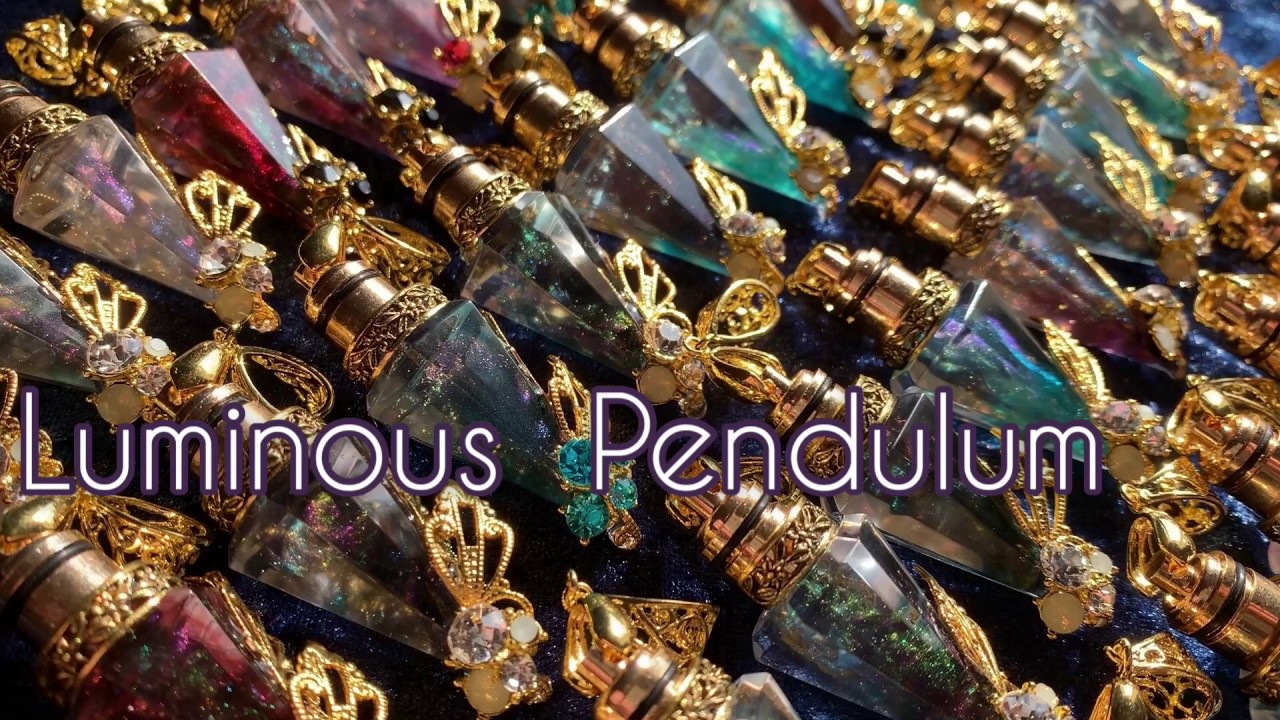 «uvレジン/resin»Luminous Pendulum - YouTube