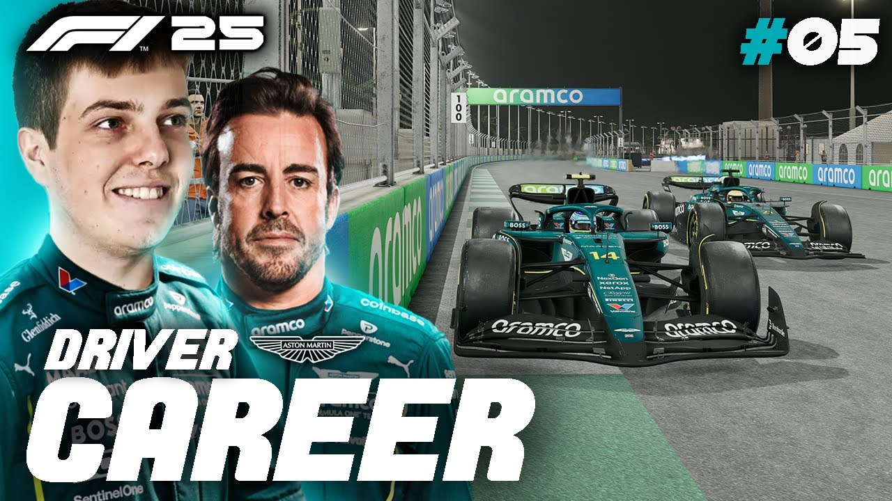 BEAUTIFUL TEAM WORK 😍 F1 25 Driver Career | Round 5 Saudi Arabian GP ...