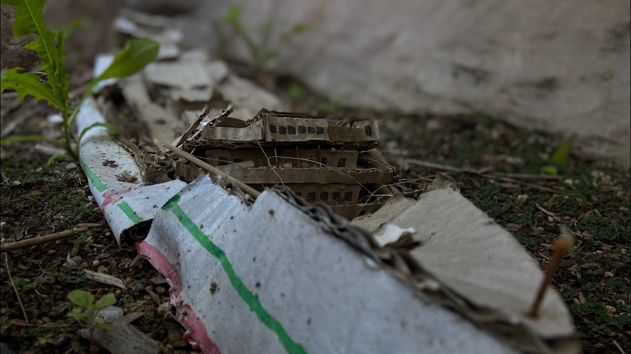Cardboard Britannic Wreckage - YouTube