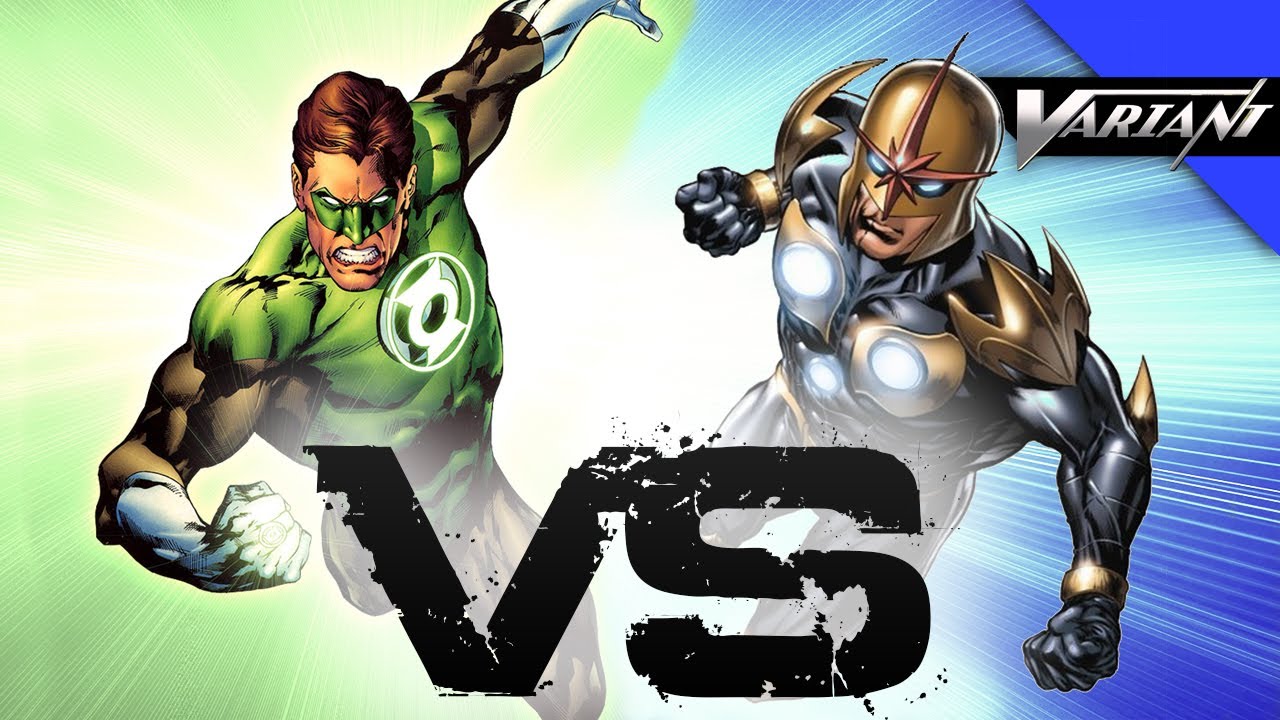 Green Lantern VS Nova: Epic Battle - YouTube