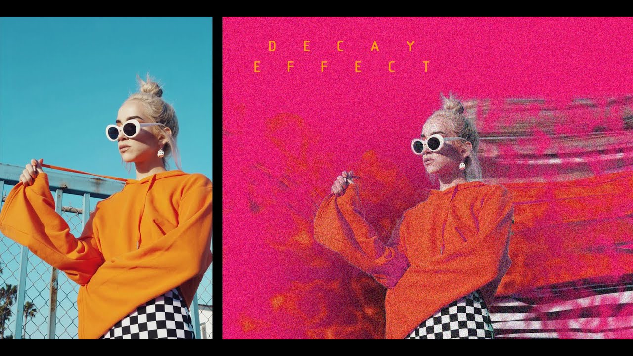Photo Manipulation Photoshop Tutorial-DECAY EFFECT - YouTube
