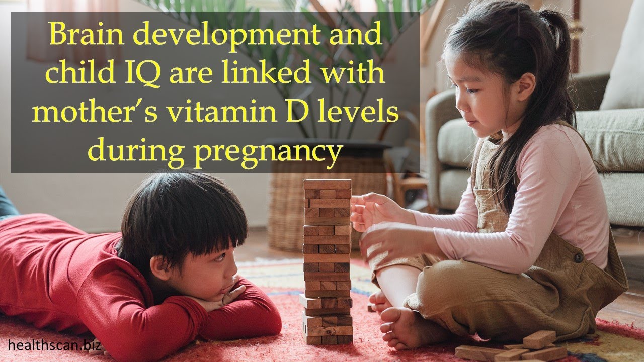 Brain development and child IQ are linked with mother's vitamin D ...
