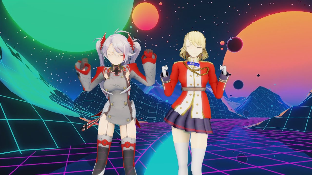 【Azur Lane MMD】 Ketsu Drum - YouTube