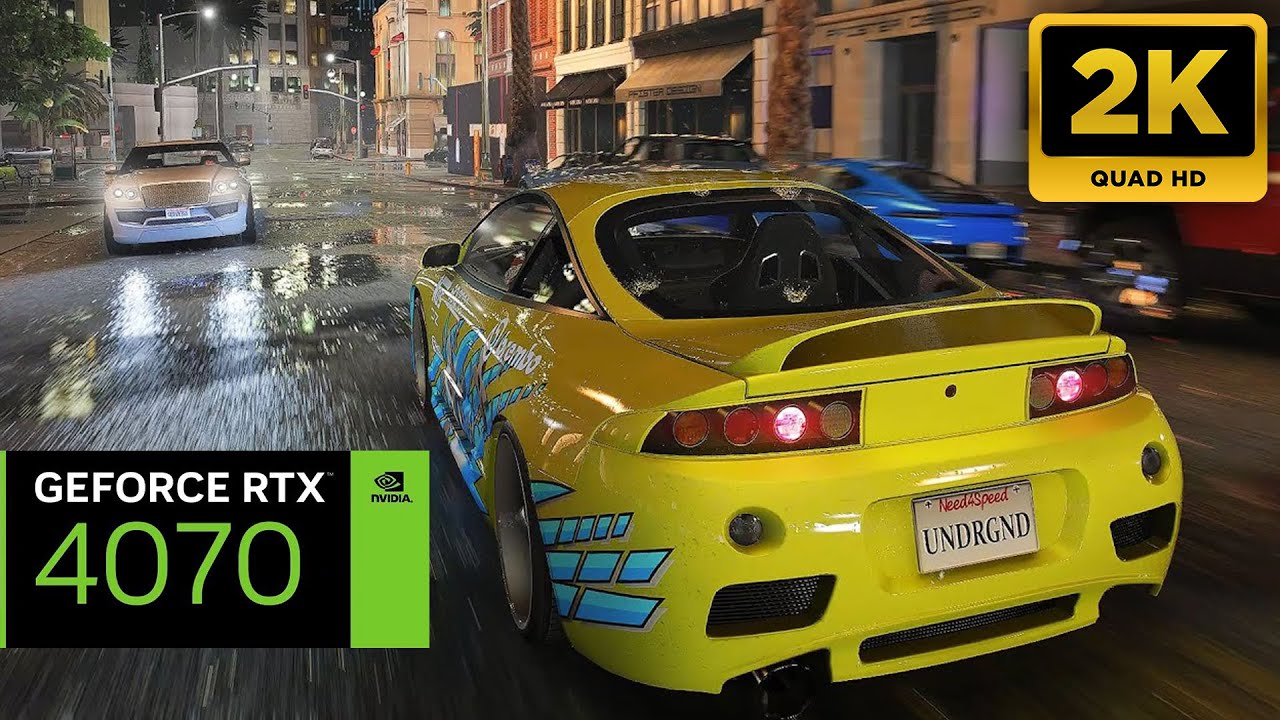 NFS unbound - RTX 4070 laptop - ultra graphics 2K - YouTube