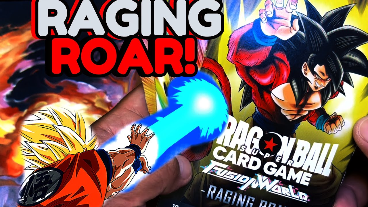 DBZ Raging Roar! 🔥Booster pack opening! - YouTube