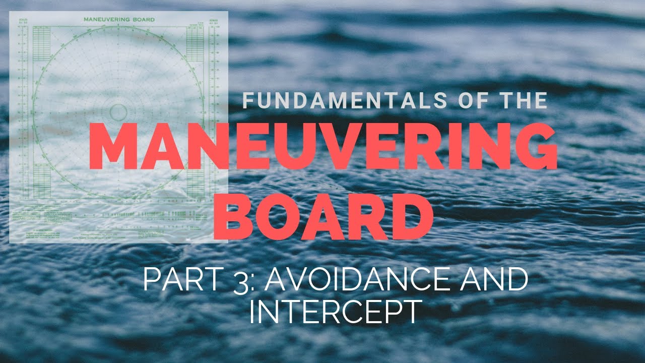Fundamentals of the Maneuvering Board (Part 3 - Avoidance and Intercept ...