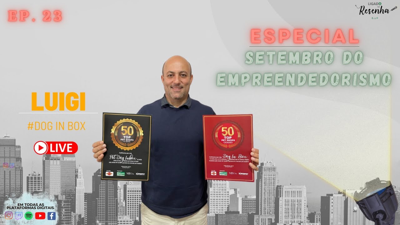 LUIGI (DOG IN BOX) - LIGADO NA RESENHA #023 - YouTube