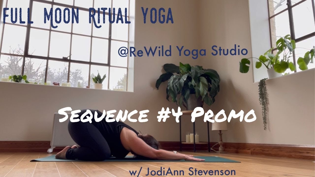 Sequence #4 of Full Moon Ritual Yoga Promo - YouTube