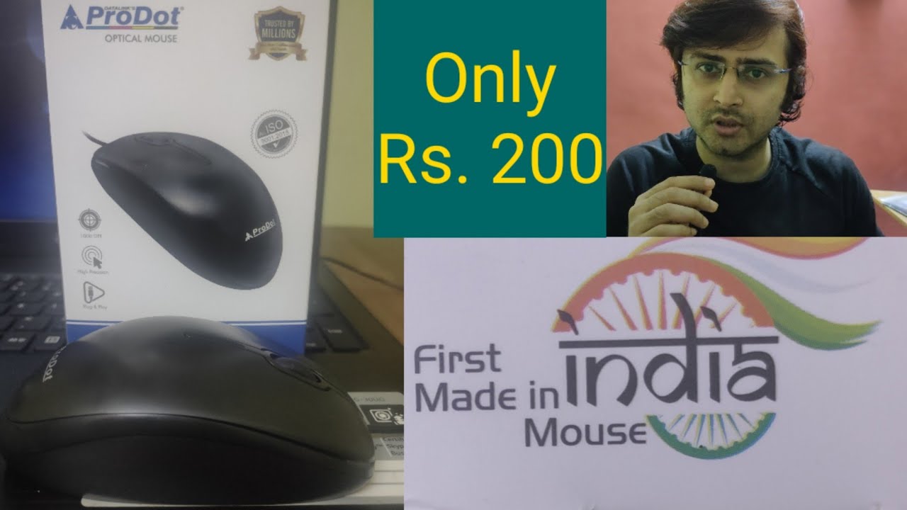 First Made In India Mouse @ 200 | Prodot Mouse | - YouTube