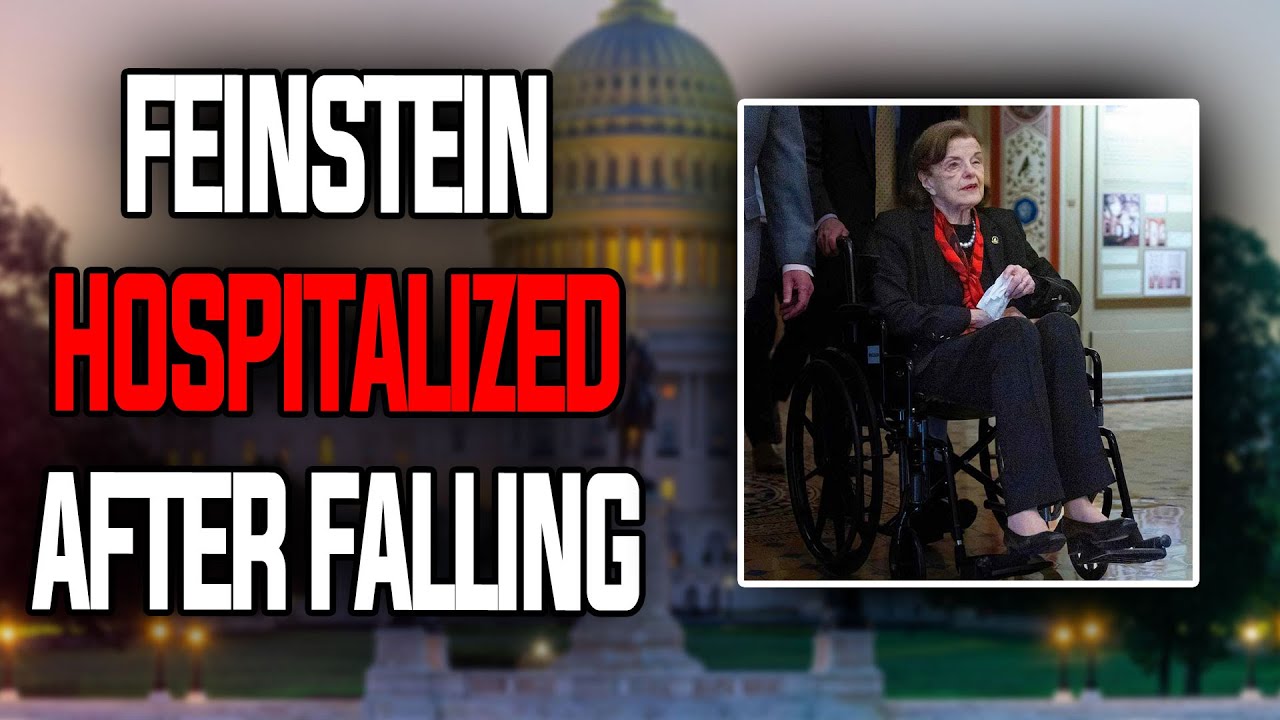 Senator Dianne Feinstein HOSPITALIZED After Fall - YouTube