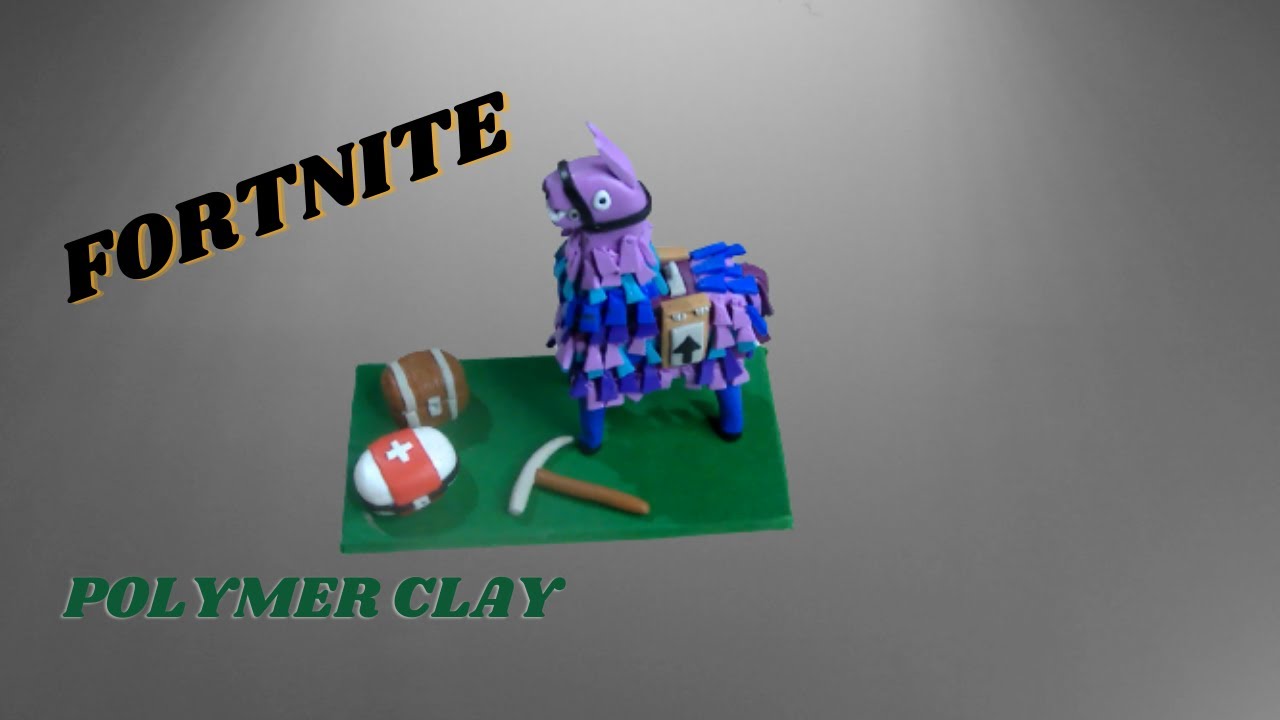Fortnite clay (Game) Polymer clay tutorial - YouTube