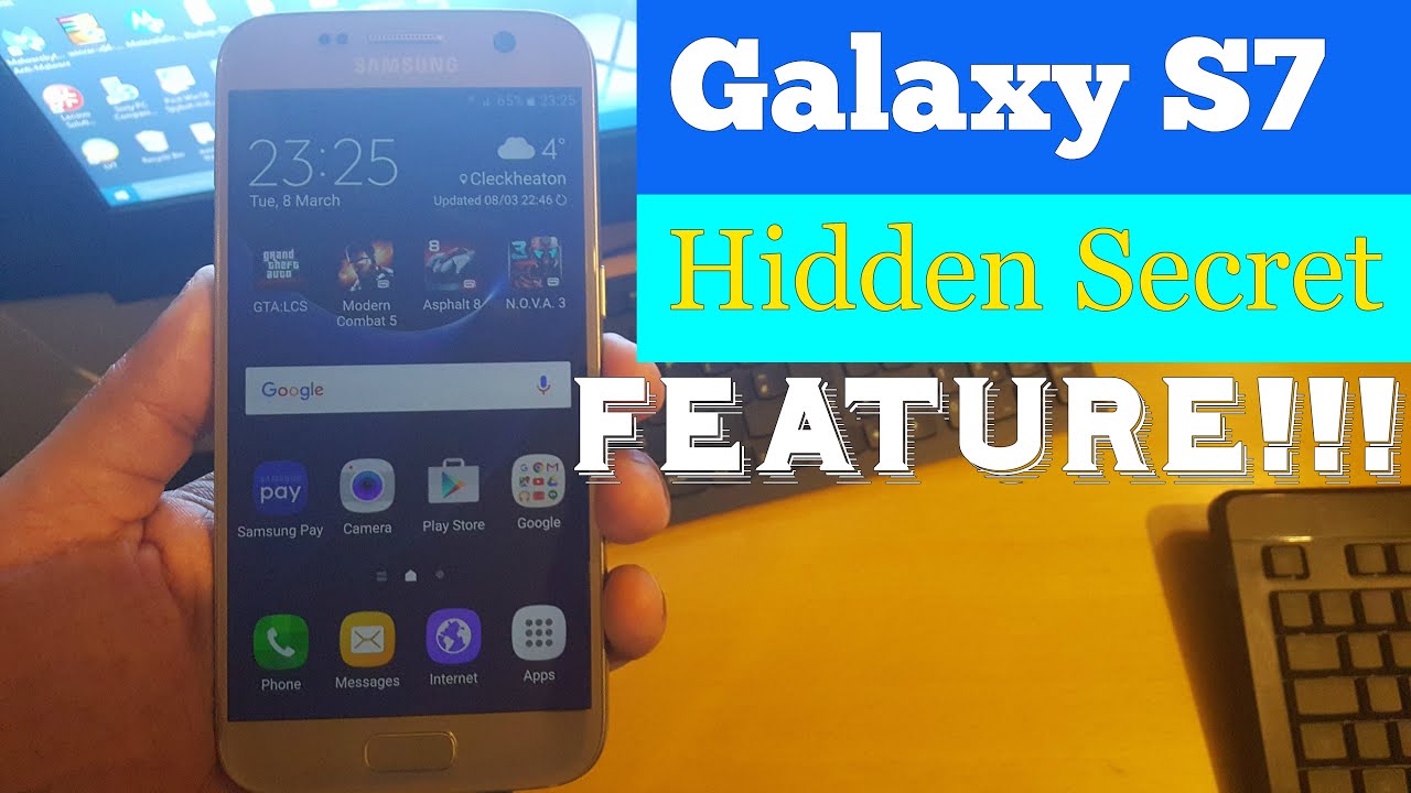 Samsung Galaxy S7/S7 Edge Brilliant Secret Hidden Feature - YouTube