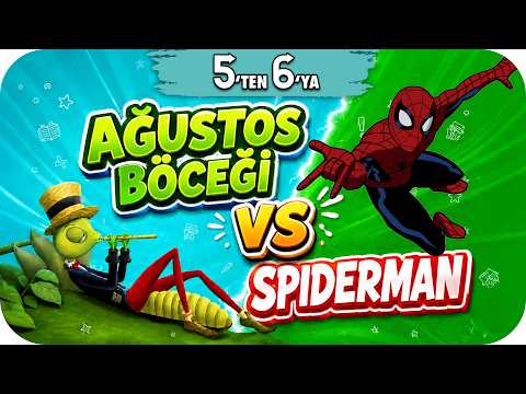 5'ten 6'ya Geçenler Yaz Tatiline Hazır mı? 🚀 Ağustos Böceği vs. Spiderman 🕷️