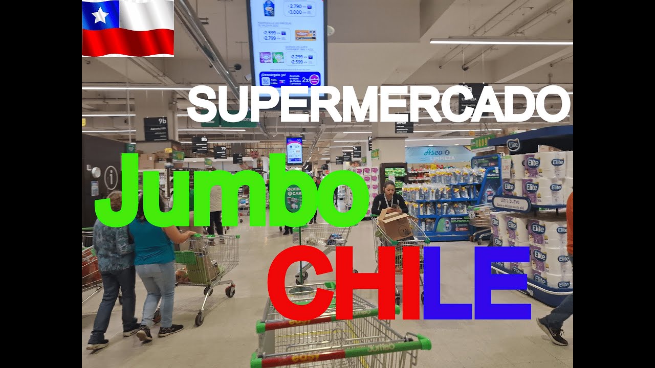 ASI ES UN SUPERMERCADO JUMBO EN CHILE - YouTube
