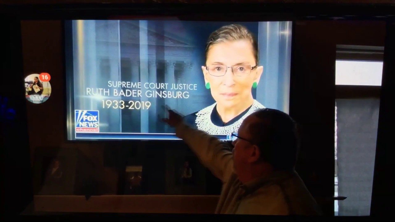 Breaking “Strange Screen Appears Ruth Ginsburg Dead" Fox News - YouTube