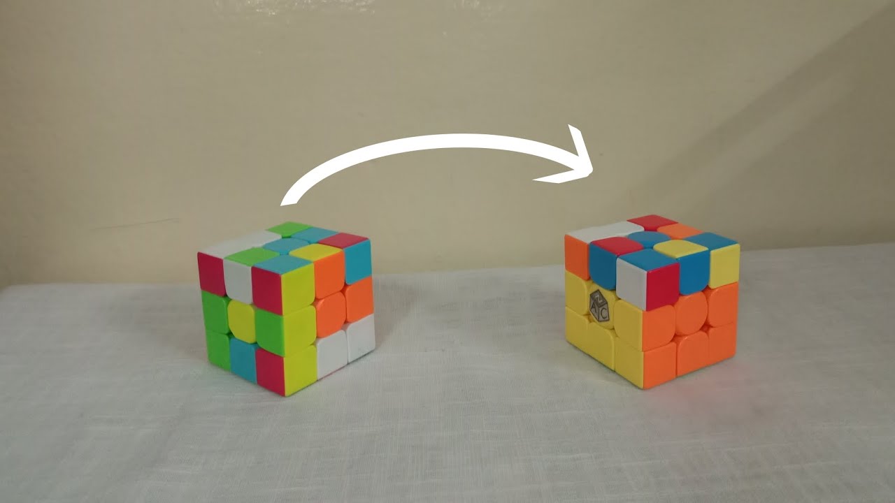 cube 3x3 second layer solved 😏😁 - YouTube