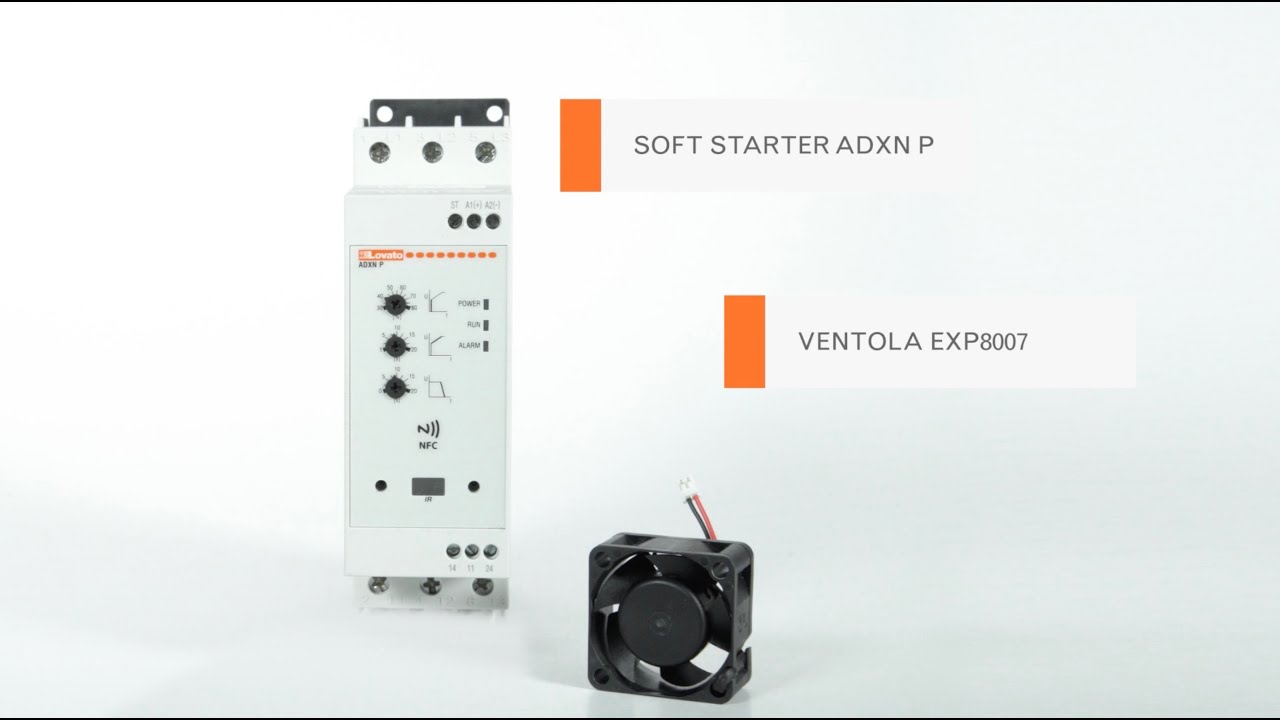 How to install the optional fan - ADXN soft starters | LOVATO Electric ...