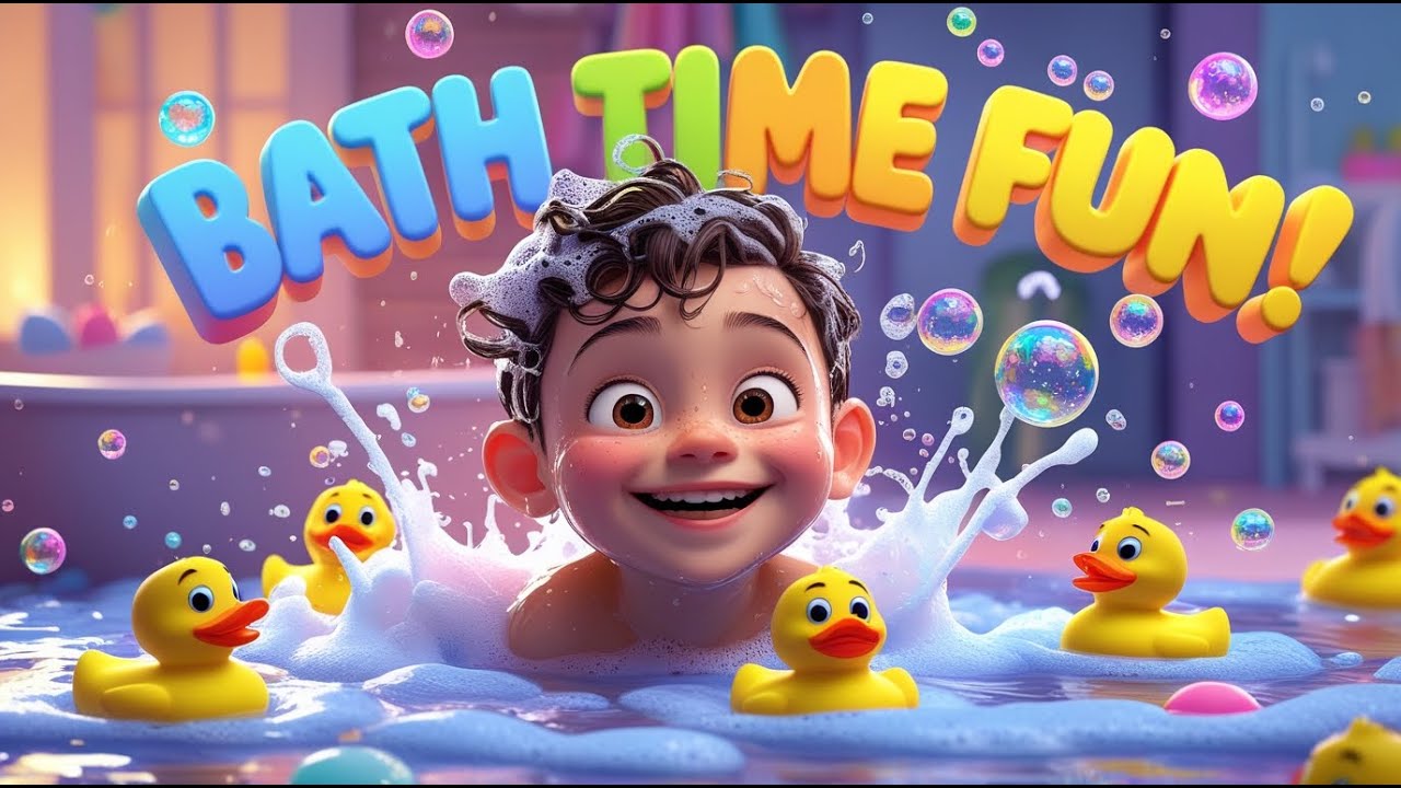 Bath Song | The Bath Song | Kids bath song |Nursery rhymes & kids | Songs for Kids | Bath Time ...