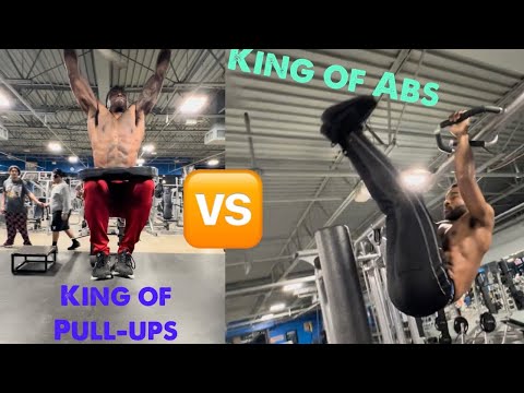 King of Abs vs King of Pull-Ups - YouTube