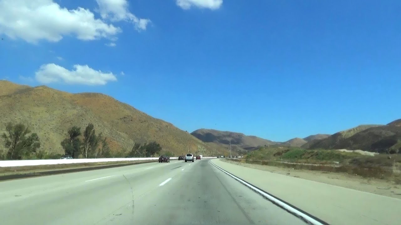 I-15, South, in Riverside County, California, from Corona to Temecula ...