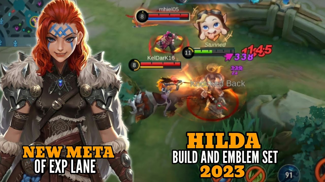 HILDA BUILD AND EMBLEM SET 2023 | Mobile Legends - YouTube