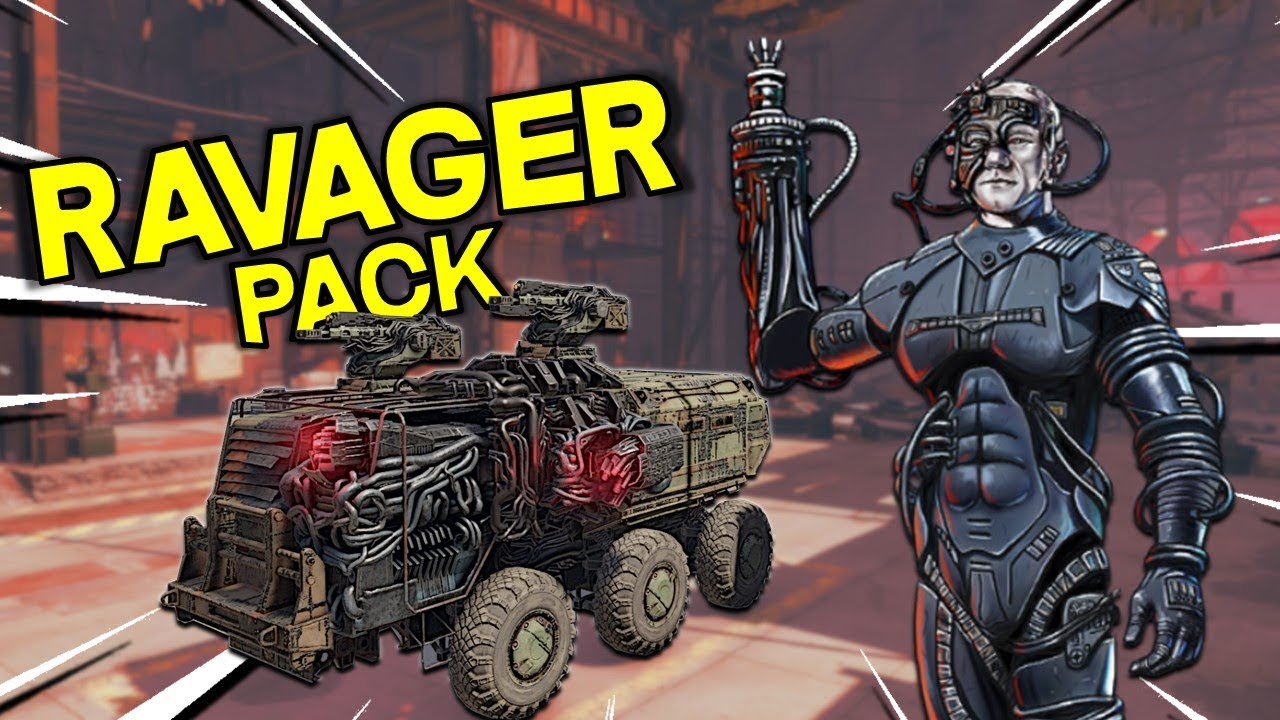 New Ravager Pack and Weapon Crossout - YouTube