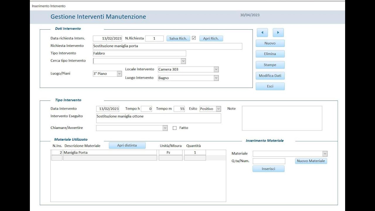 GruppoConsulenzaAccess: Gestione Interventi Manutenzione - Tutorial 224 ...