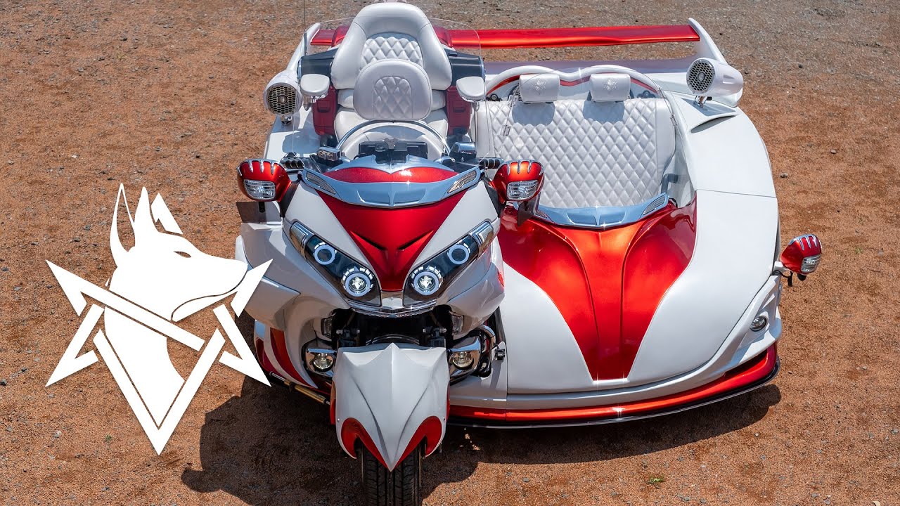 GORDON GL1800 SIDE TRIKE - The ONLY ONE in the WORLD! - YouTube