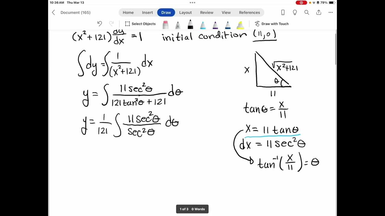 Example Initial Value Problem - YouTube