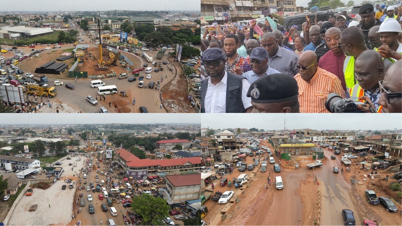 Finally! The 4-Tier Suame Interchange Construction Project Has Officially Started! - YouTube