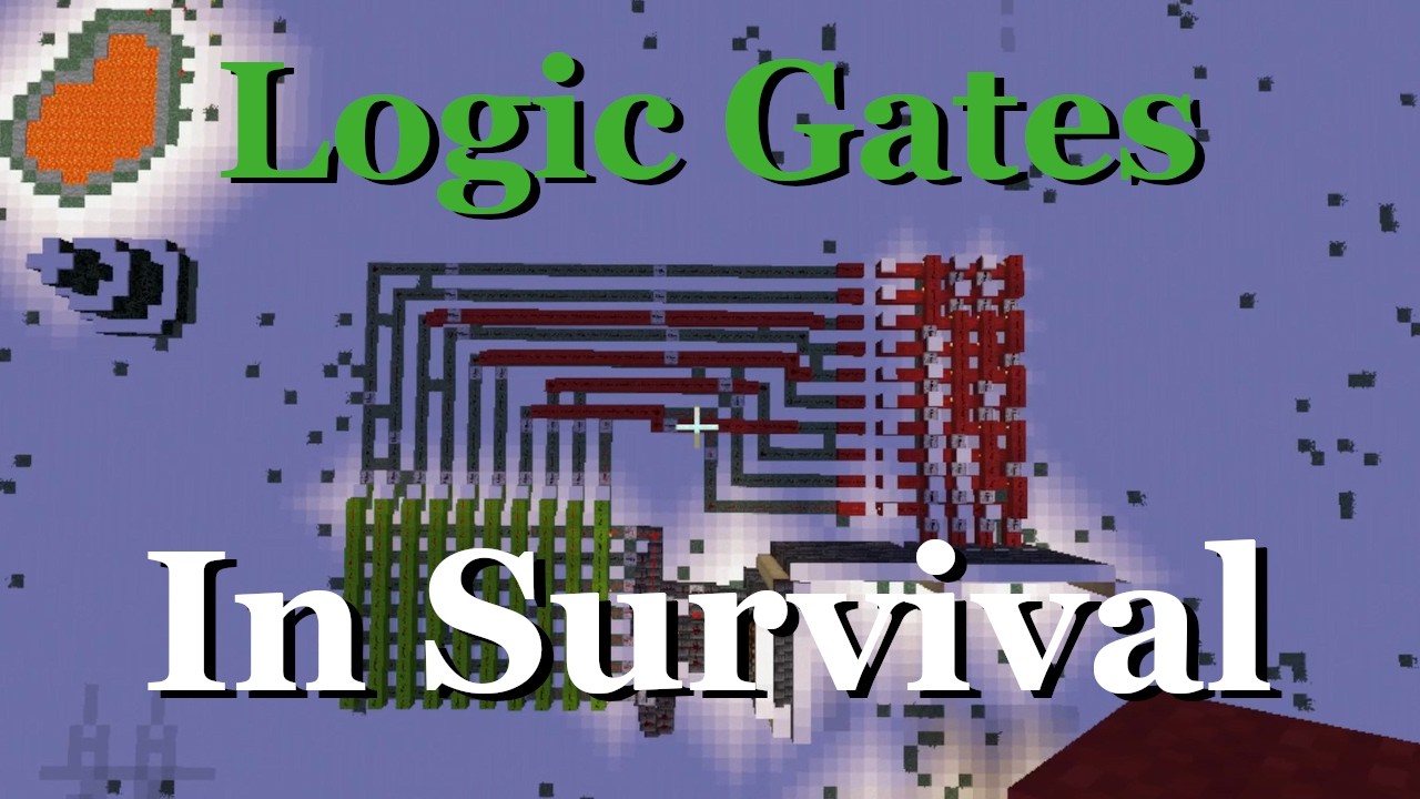 Building a redstone computer… in Minecraft survival - YouTube