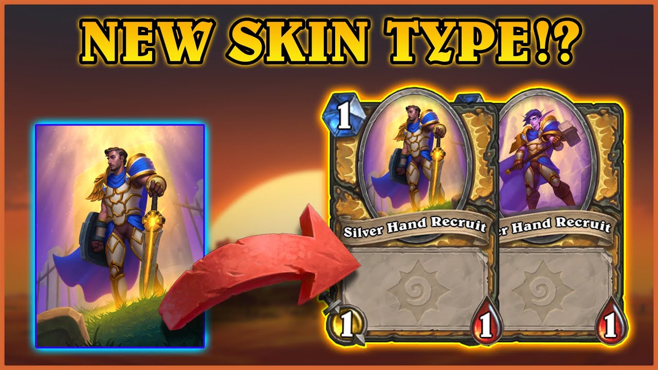 Hearthstone - New Silver Hand Recruit Skins Preview - YouTube