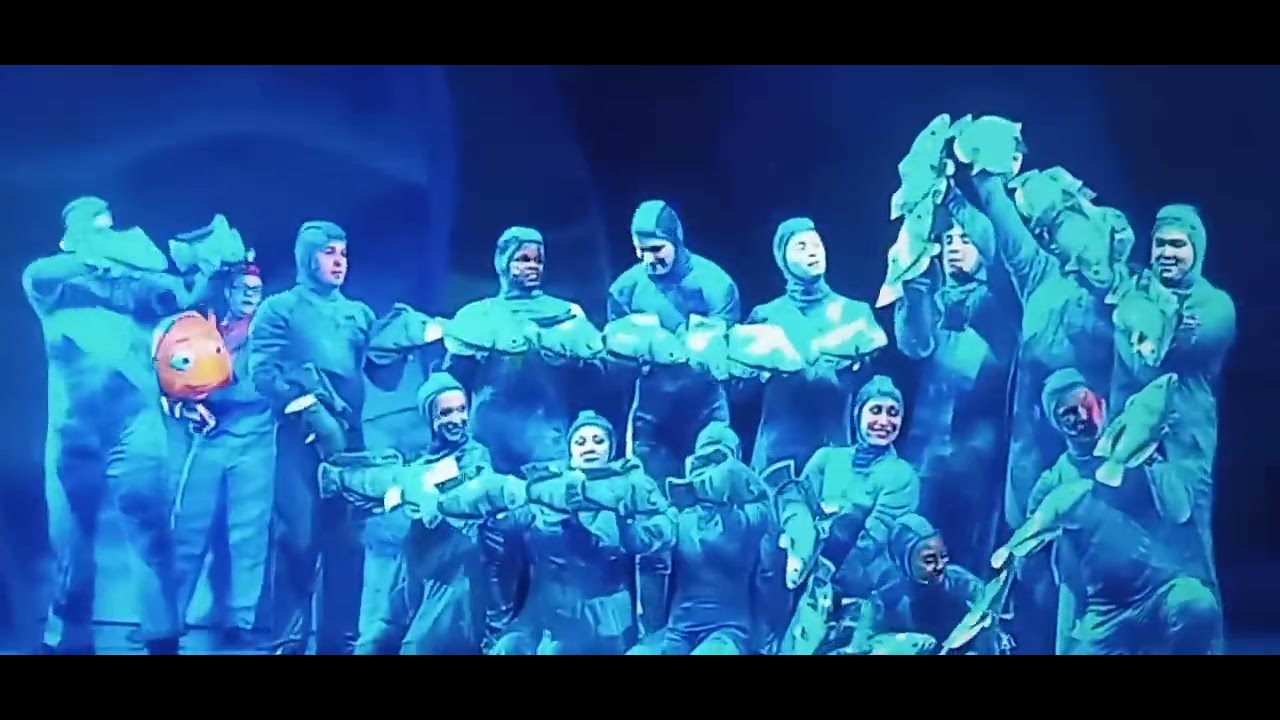 finding Nemo The Musical Moonfish Marlin Dory crush Bruce Gill Vincent ...