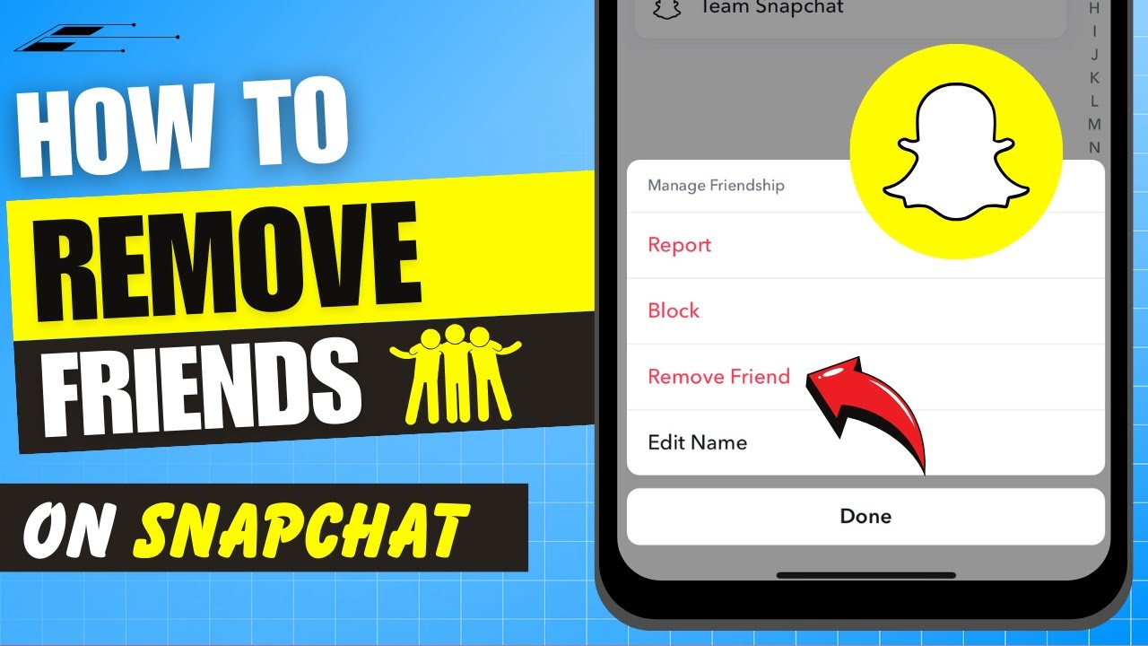 How to Remove Friends in Snapchat Fast 2024 | Fastest Way to Unadd ...