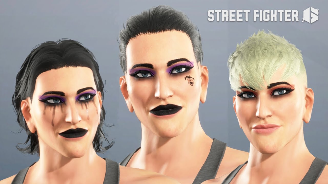 Creating Rhea Ripley in Street Fighter 6 - YouTube