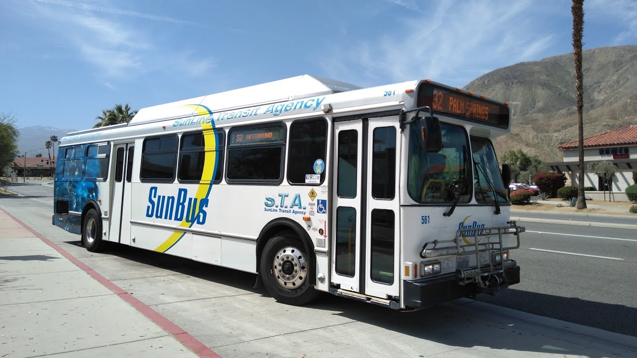 SunLine Transit Agency 2005 Orion V CNG #561 - YouTube